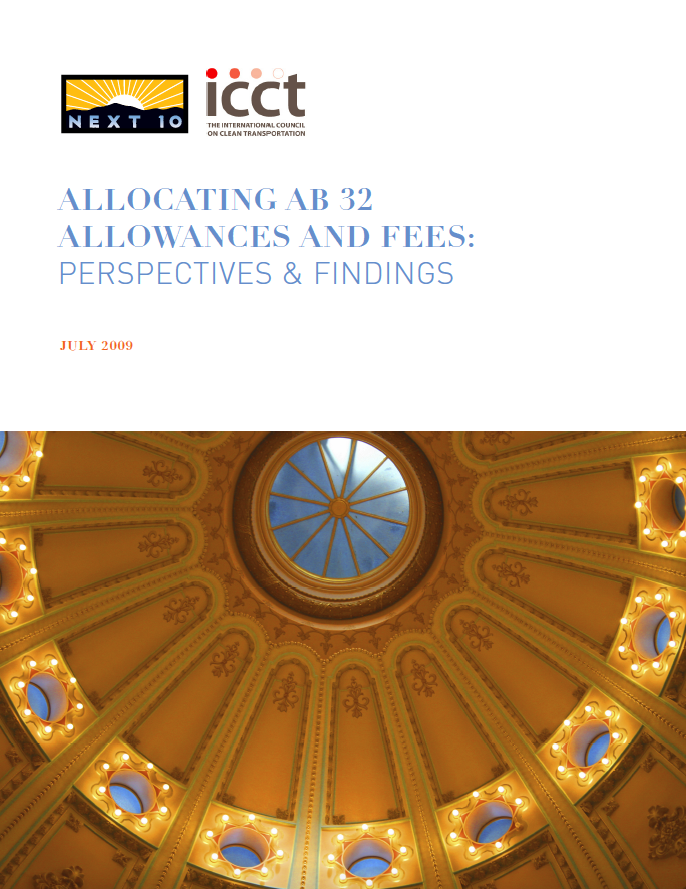 Allocating AB 32 Allowances and Fees | Next 10